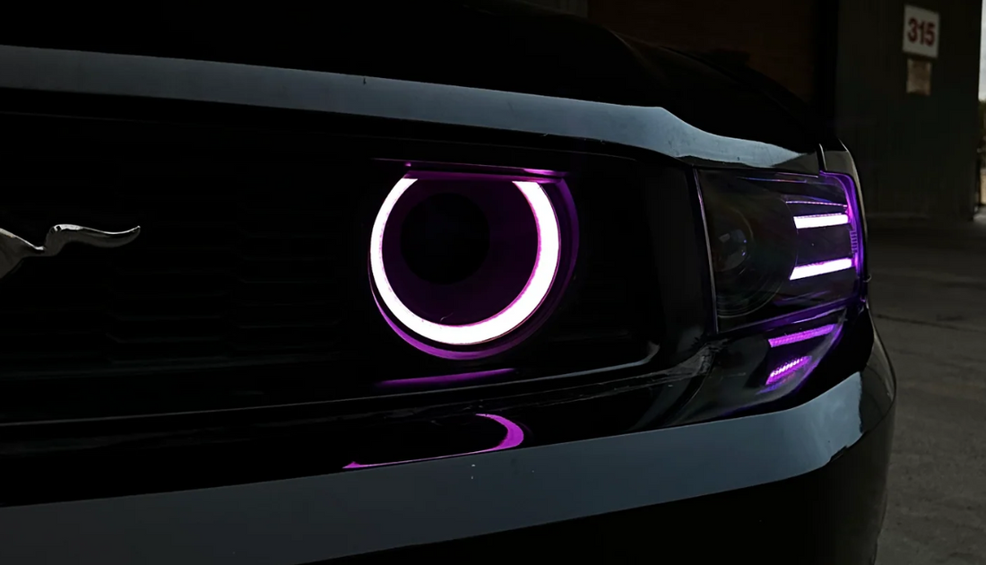 2010-2012 Ford Mustang RGB Fog Ducts - S550Euros