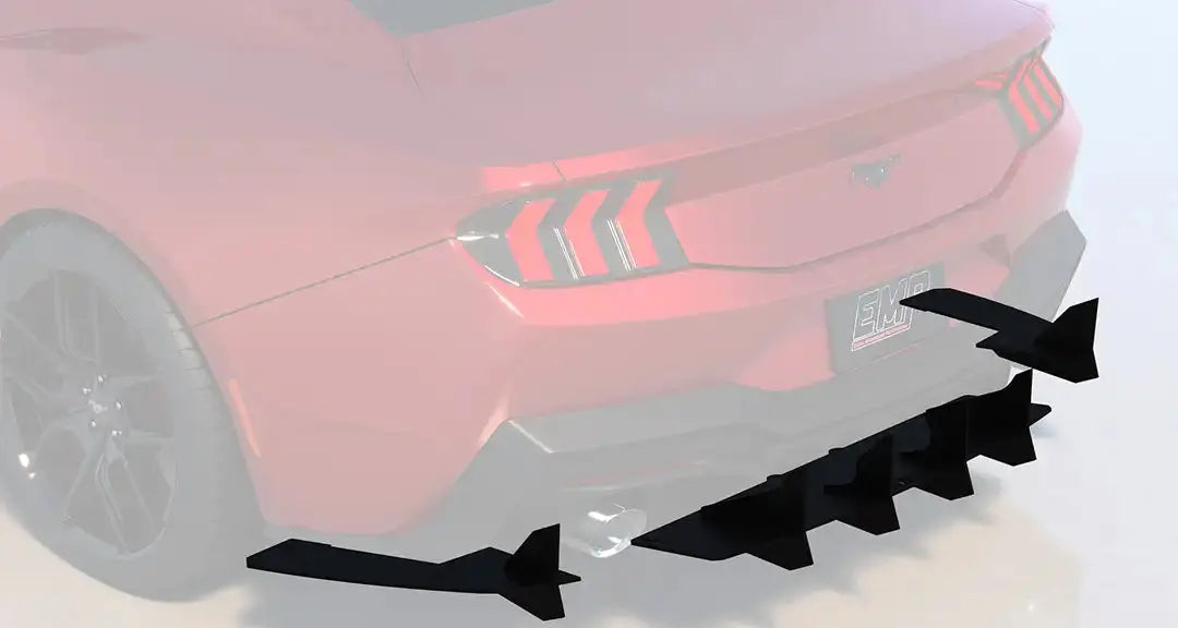 2024+ S650 Mustang EMP Aluminum Rear Diffuser V3 for Enhanced ...