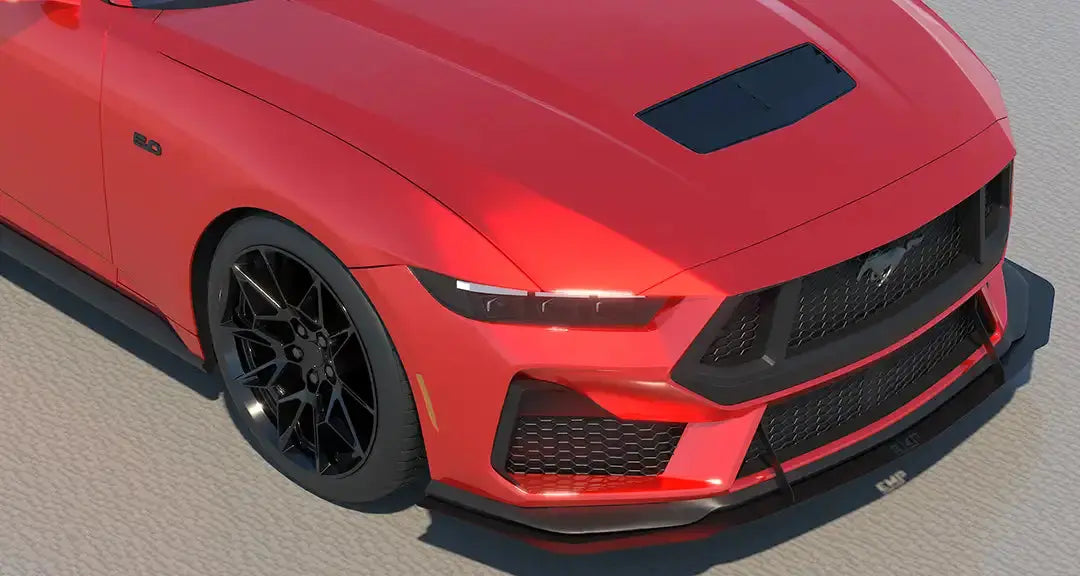2024+ S650 Mustang EMP Aluminum Front Air Splitter w/ or w/o Wings ...
